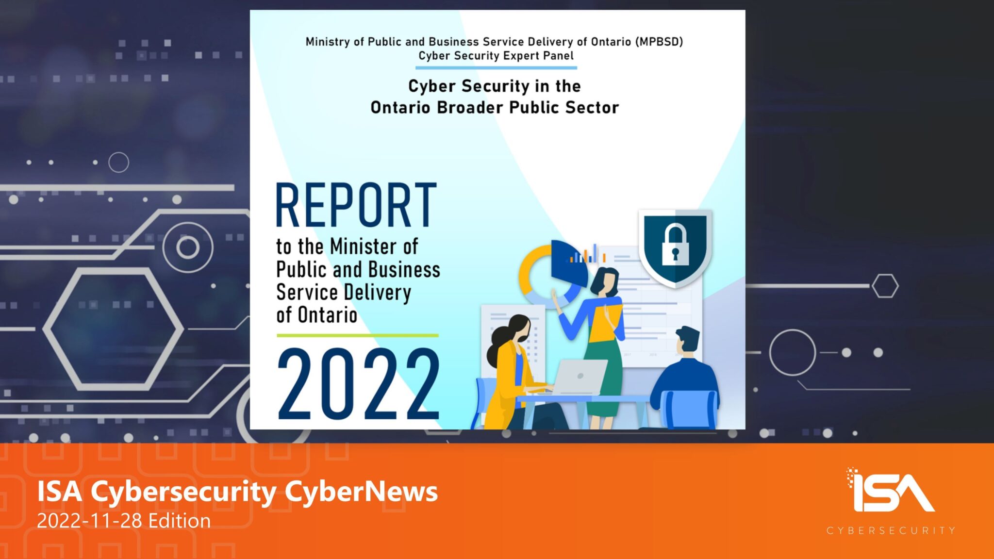 Latest Cybersecurity News 2022-11-28 Edition | ISA Cybersecurity Inc.